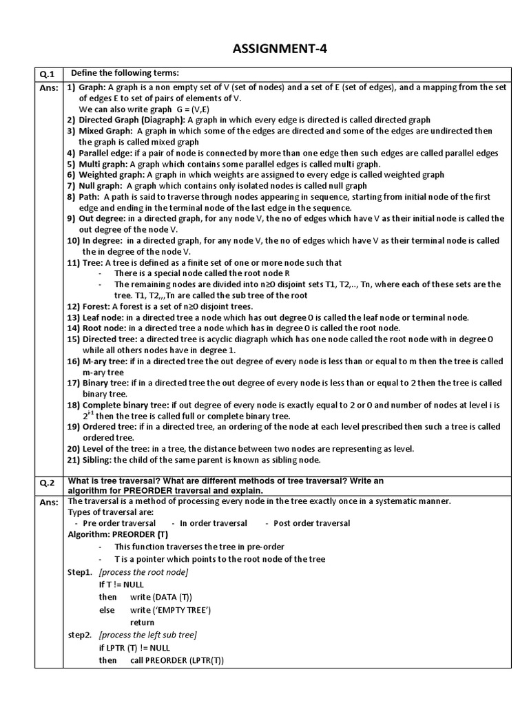 ASSIGNMENT-4 Solution | PDF | Computer Programming | Theoretical Computer Science