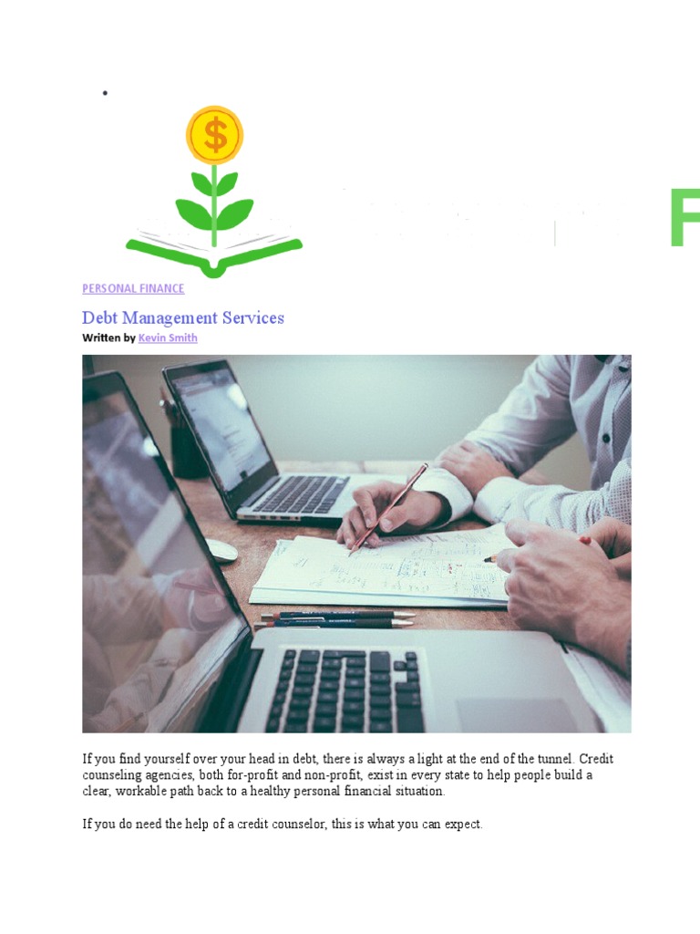 Debt Management Services | PDF | Debt | Credit Card