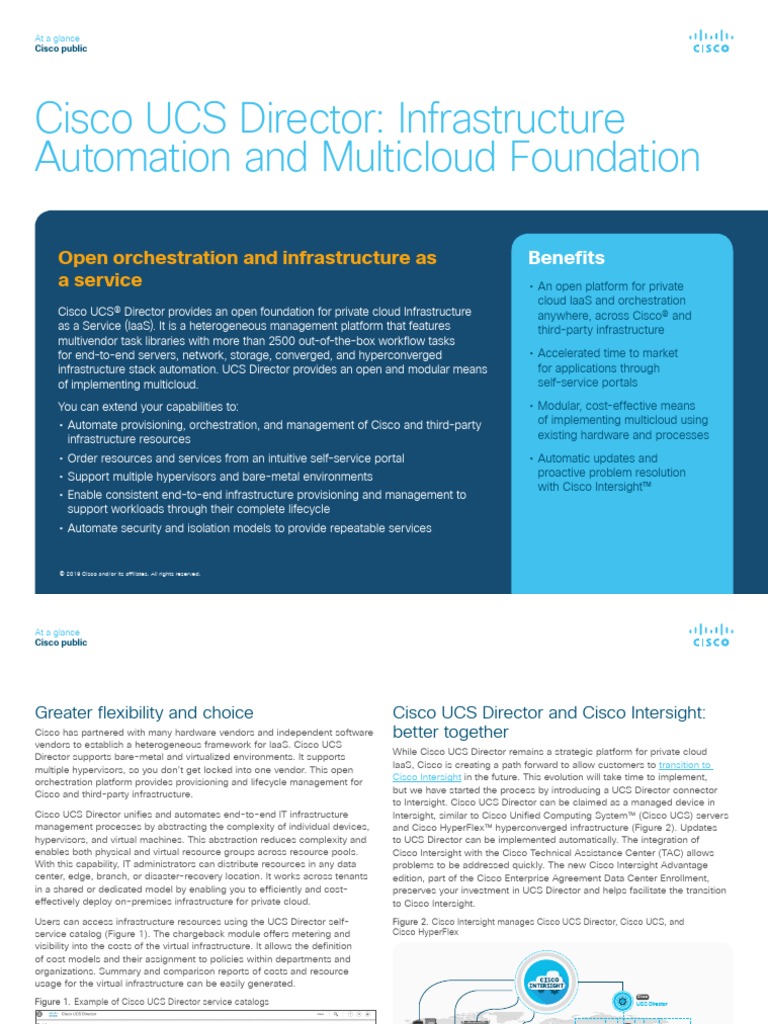 01 At-A-Glance-C45-739313 | PDF | Cloud Computing | Distributed Computing Architecture