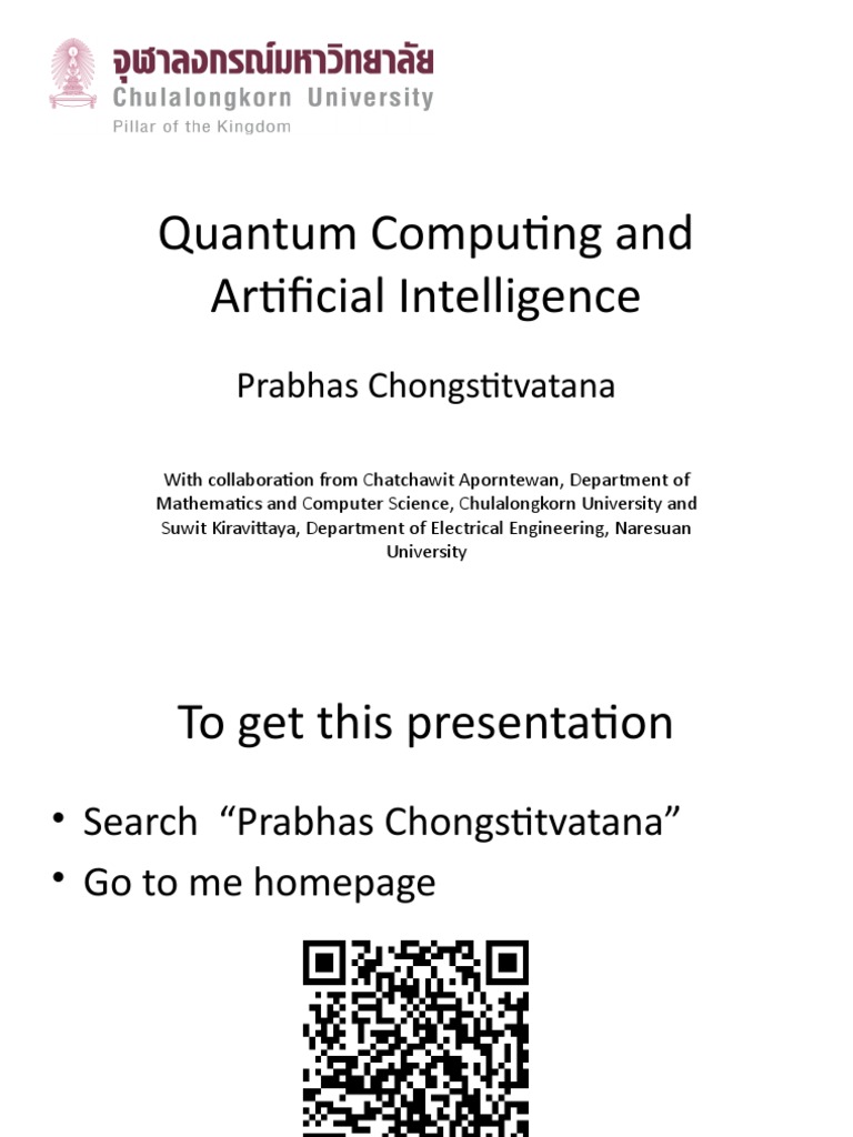 Quantum Ai | PDF | Quantum Computing | Computing