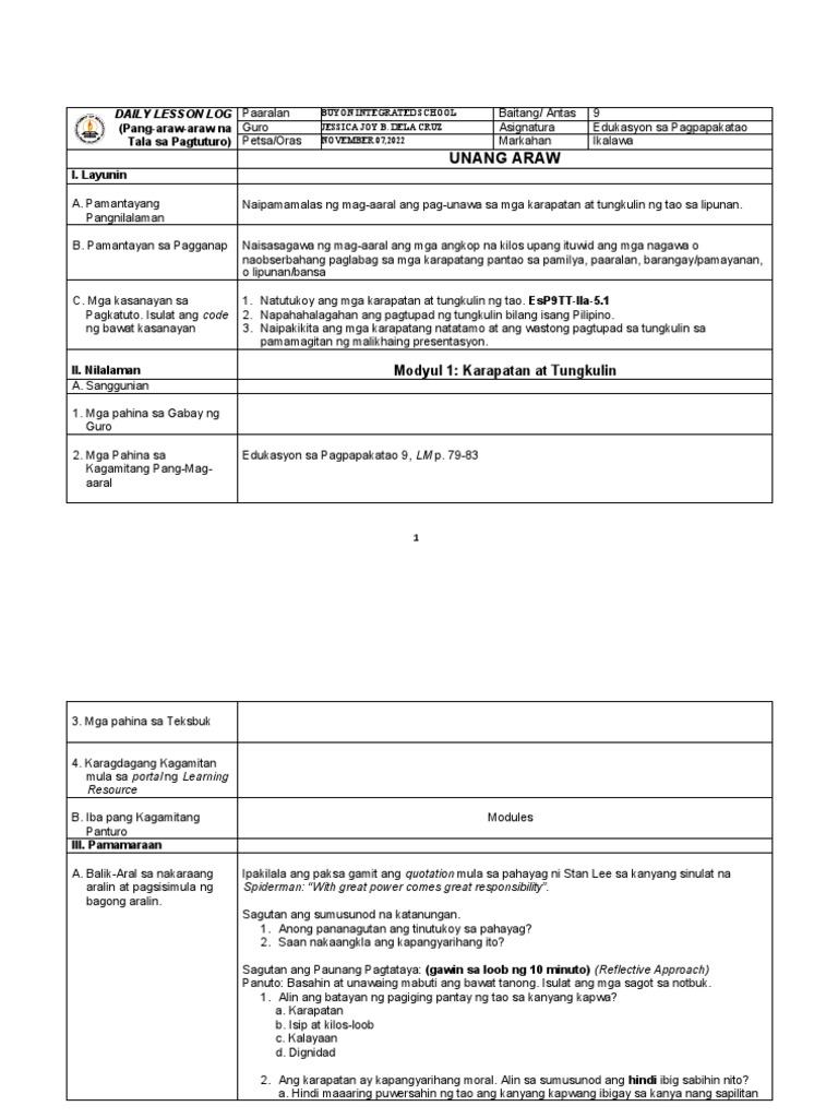EsP DLL 9 Mod5 | PDF