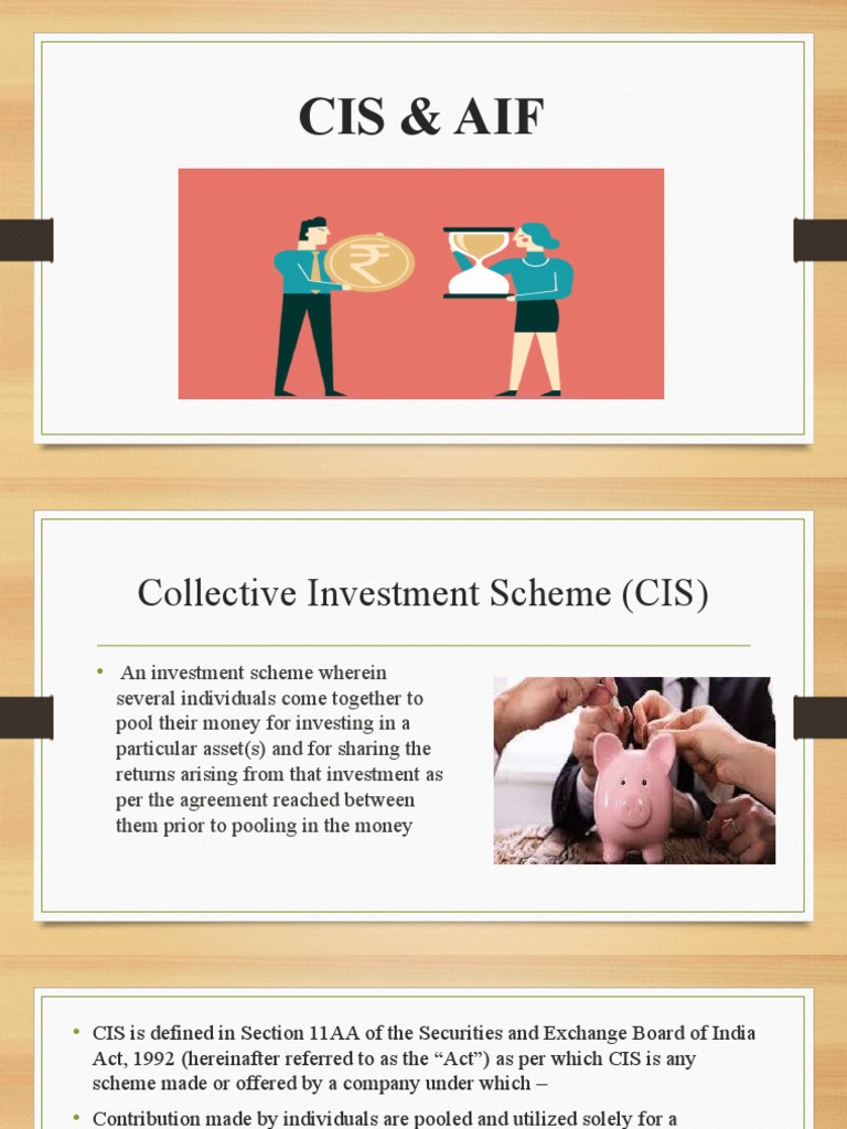 Cis & Aif | PDF | Investment Fund | Investing