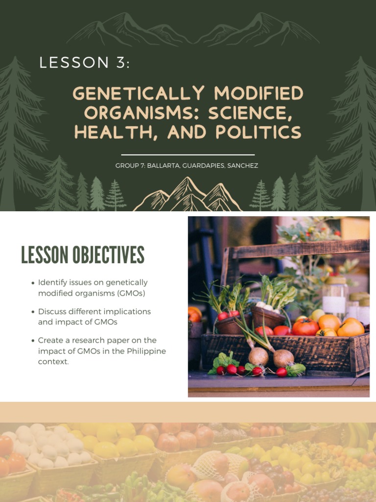 GMOs: Science, Health, and Politics | PDF | Genetically Modified ...