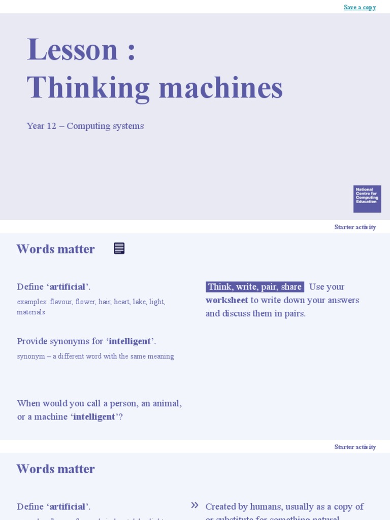 L5 Slides - Computing Systems - Y12 | PDF | Artificial Intelligence ...