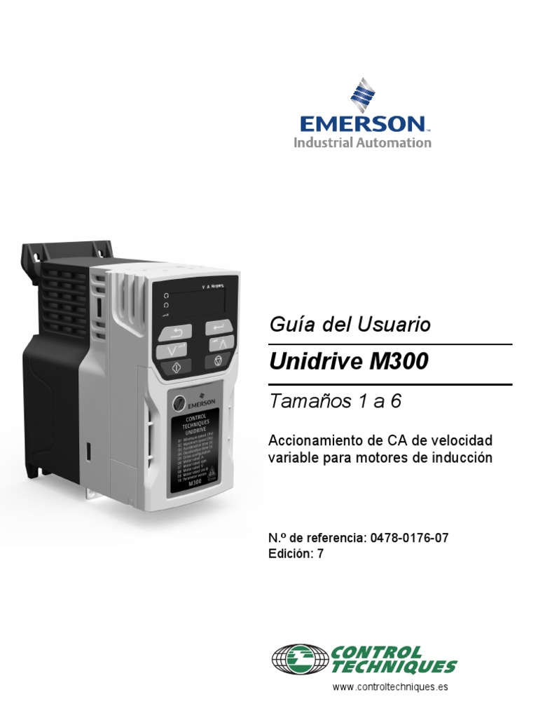 Unidrive - Guía Del Usuario | PDF | Reciclaje | Ingenieria Eléctrica