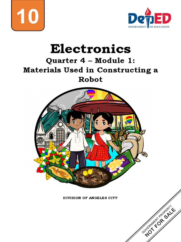 Grade 10 STE Electronics Robotics Q4 Module 1 Wk1 ADM | PDF