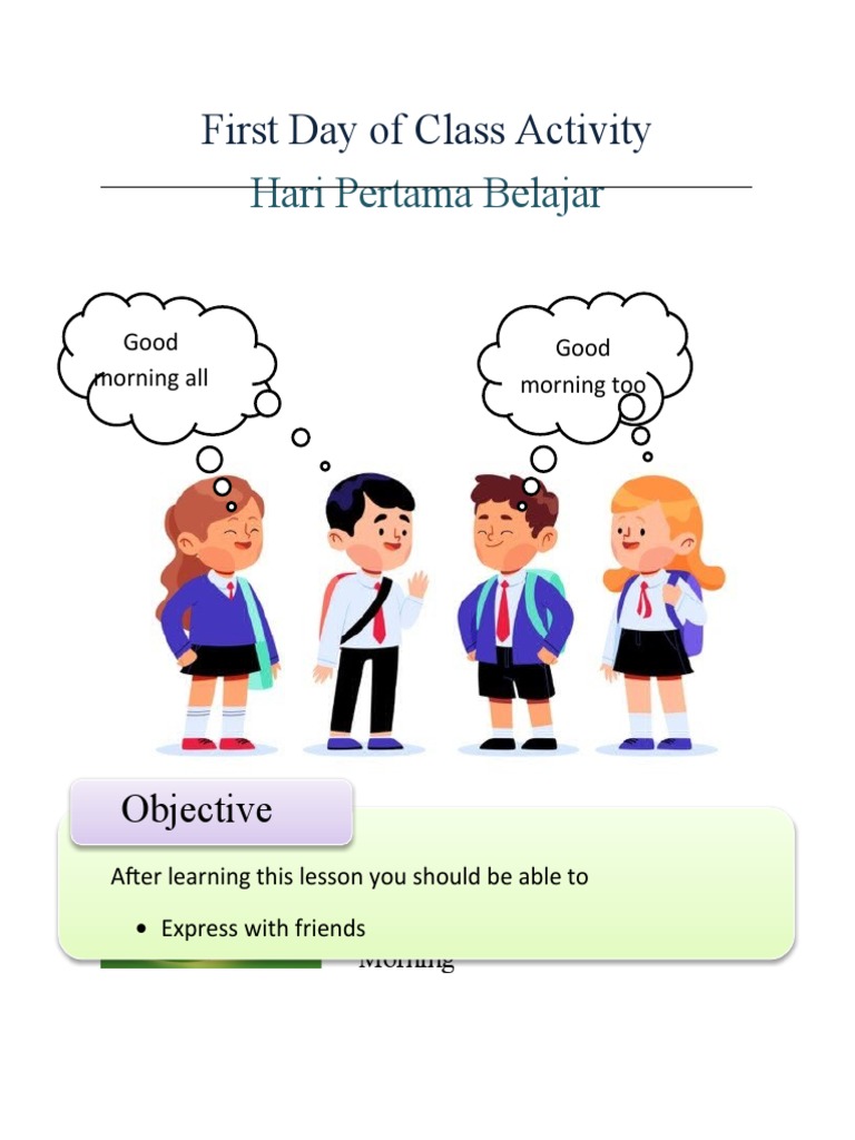 First Day of Class Activity | PDF | Career & Growth | Self-Improvement