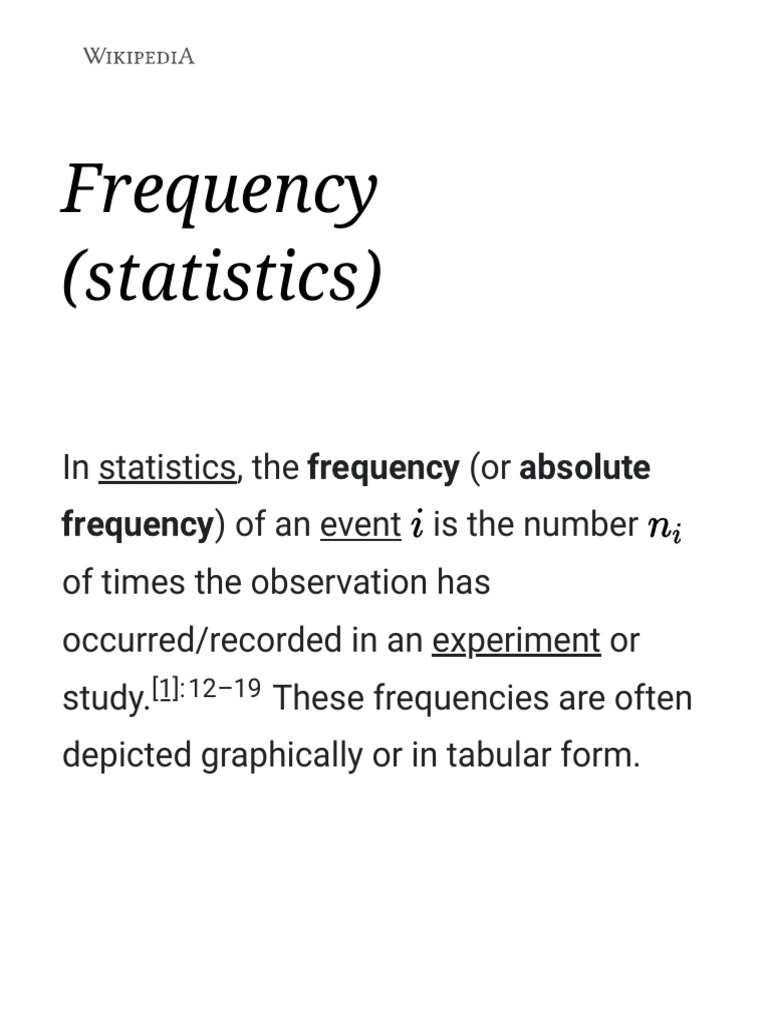 Understanding Frequency Distributions | PDF | Histogram | Statistical ...