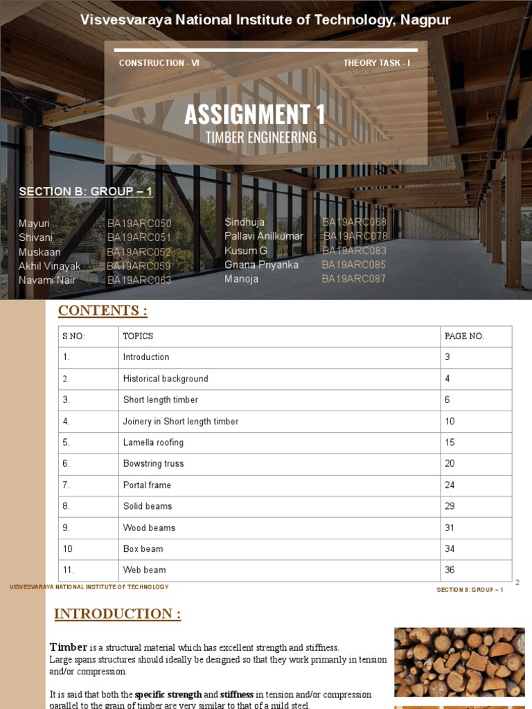 B1 - Timber Engineering | PDF