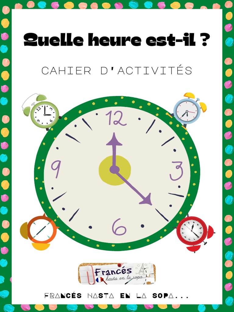 Cahier D'activités-L'heure | PDF