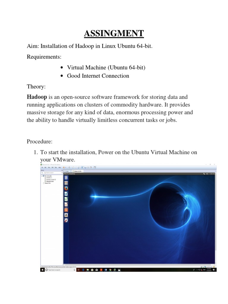 Hadoop Installation | Download Free PDF | Apache Hadoop | Installation (Computer Programs)