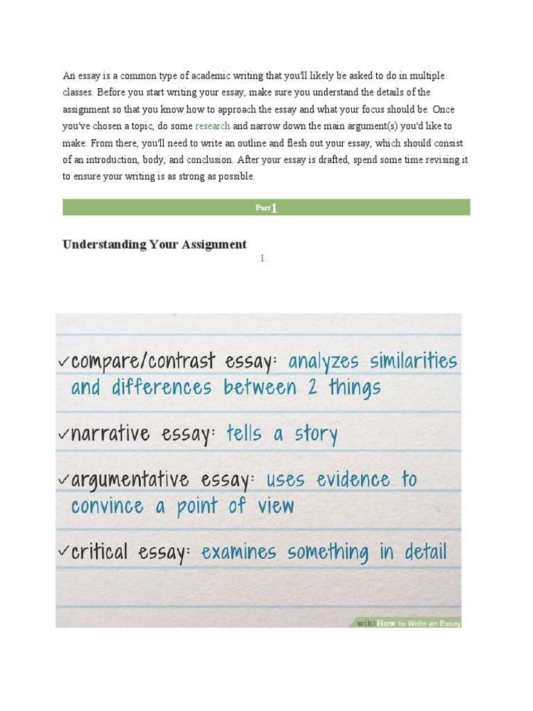 How To Write An Essay | PDF | Essays | Citation