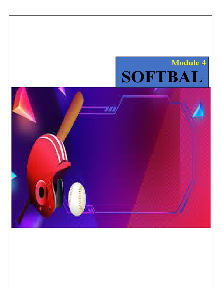 Softball | PDF | Baseball Field | Softball