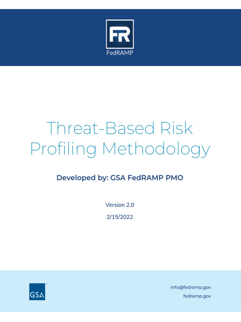 THreat Based Risk PRofilling MEthodology | PDF | Computer Security ...