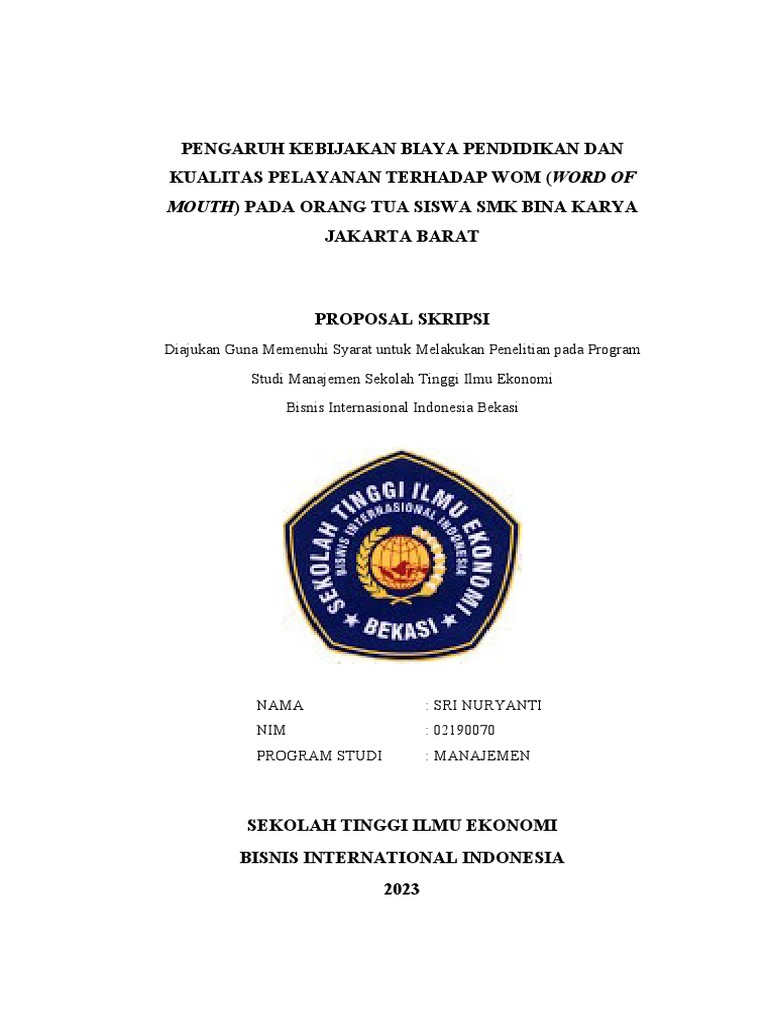 Cover & Daftar Isi | PDF