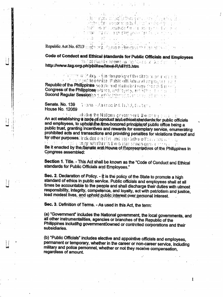 M02 - Code of Ethics | PDF