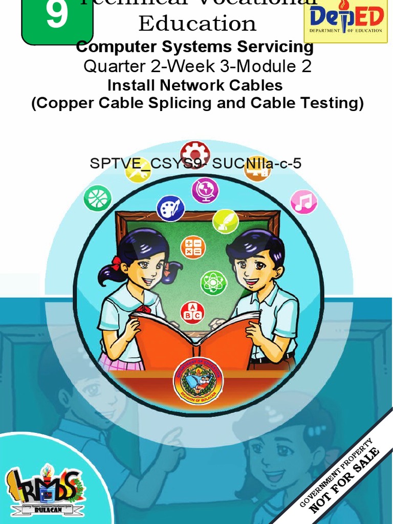 CSS 9 - Q2 W3 Mod2 - Install Network Cables Network Copper Cable ...