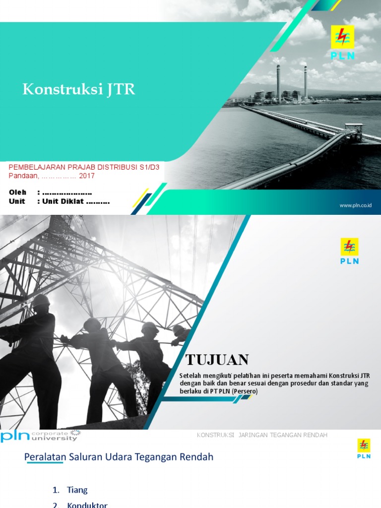 Konstruksi Jaringan Tegangan Rendah | PDF | Teknologi & Rekayasa