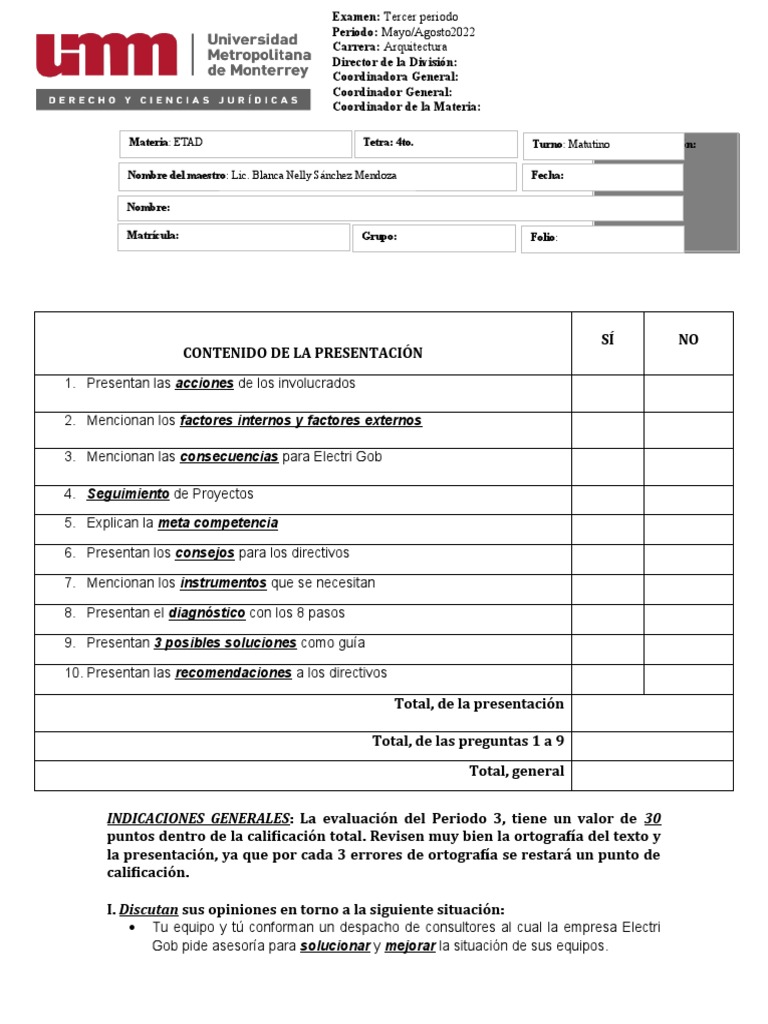 Evaluación 3 Etad Nuevo | PDF