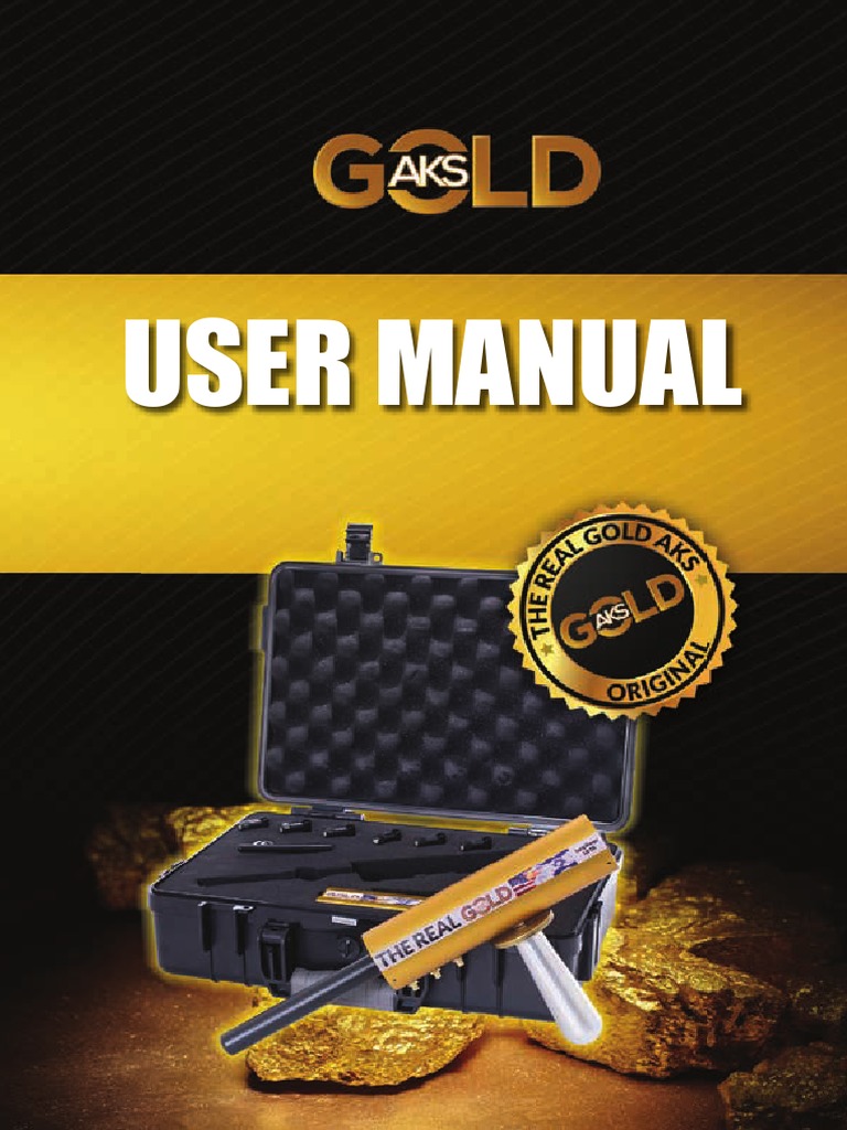 Gold AKS Metal Detector Users Manual En | PDF | Antenna (Radio ...