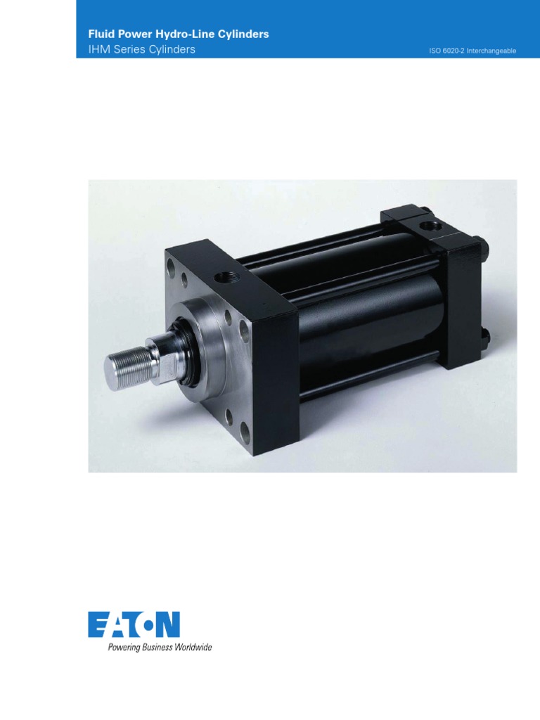 Eaton - Hydraulic Cylinders | PDF | Screw | Piston