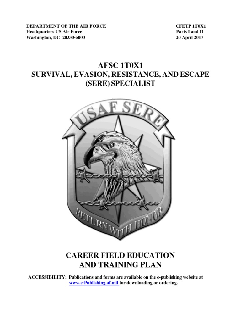 Cfetp 1 T 0 X 1 | PDF | Journeyman