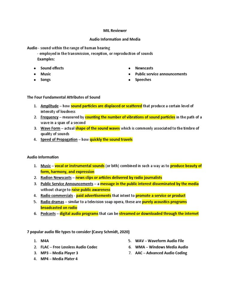 Understanding Audio and Video: A Comprehensive Guide to Key Concepts ...