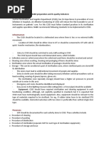 CSSD Audit Checklist | PDF | Safety