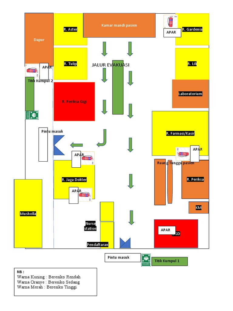 Denah Klinik FIX | PDF