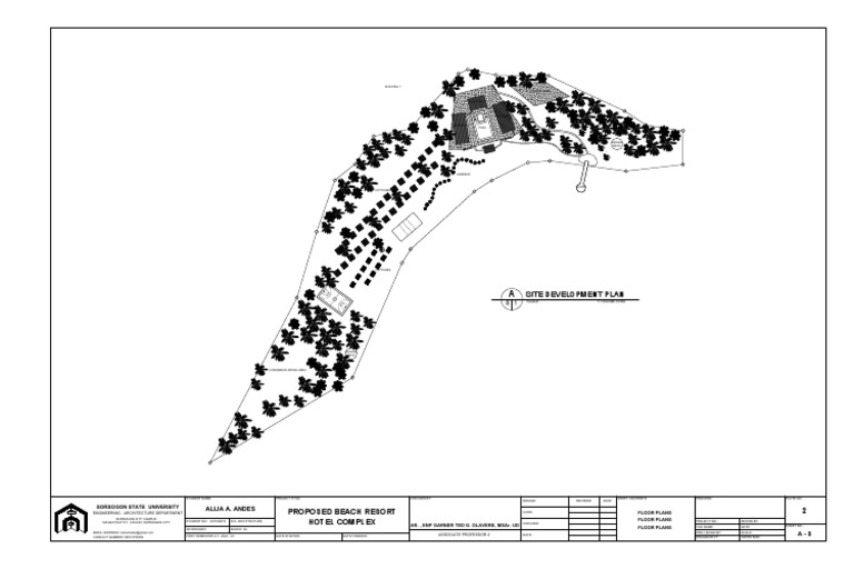 Proposed Beach Resort Hotel Complex 2: Site Development Plan | PDF