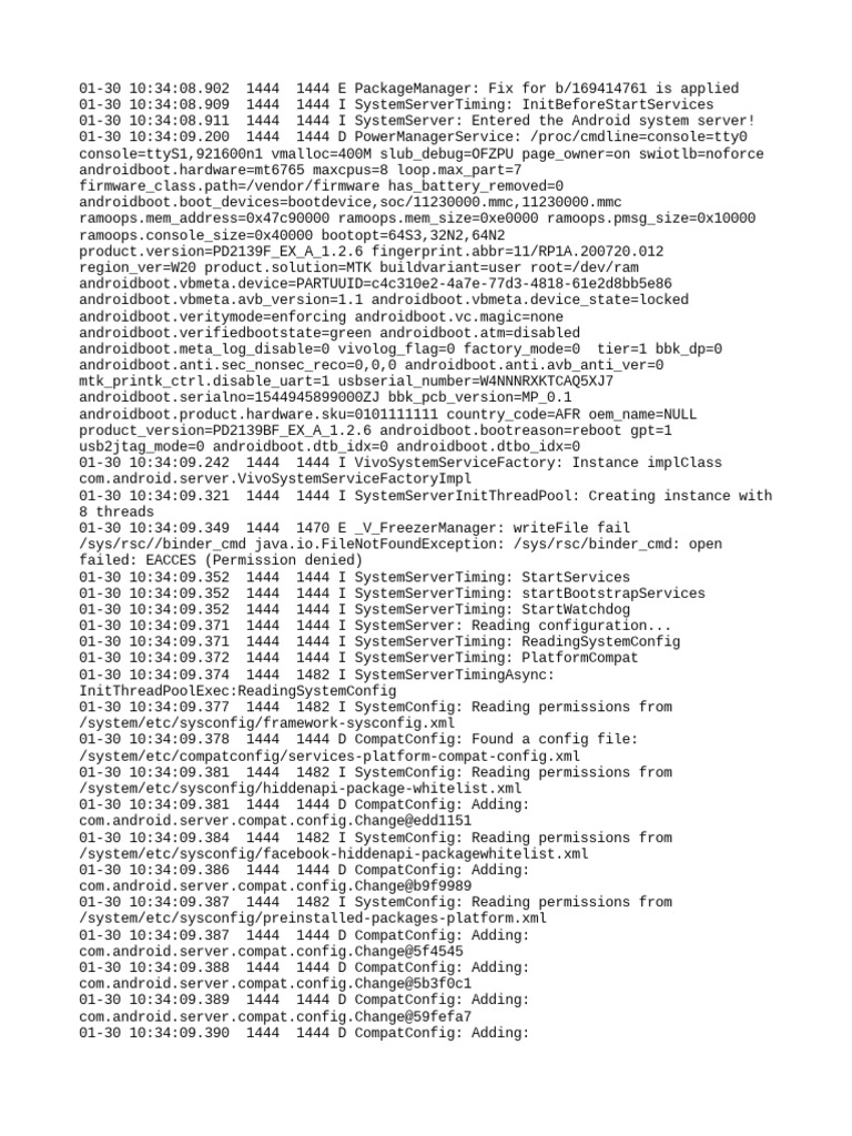 Log | PDF | Computing | Computer Science