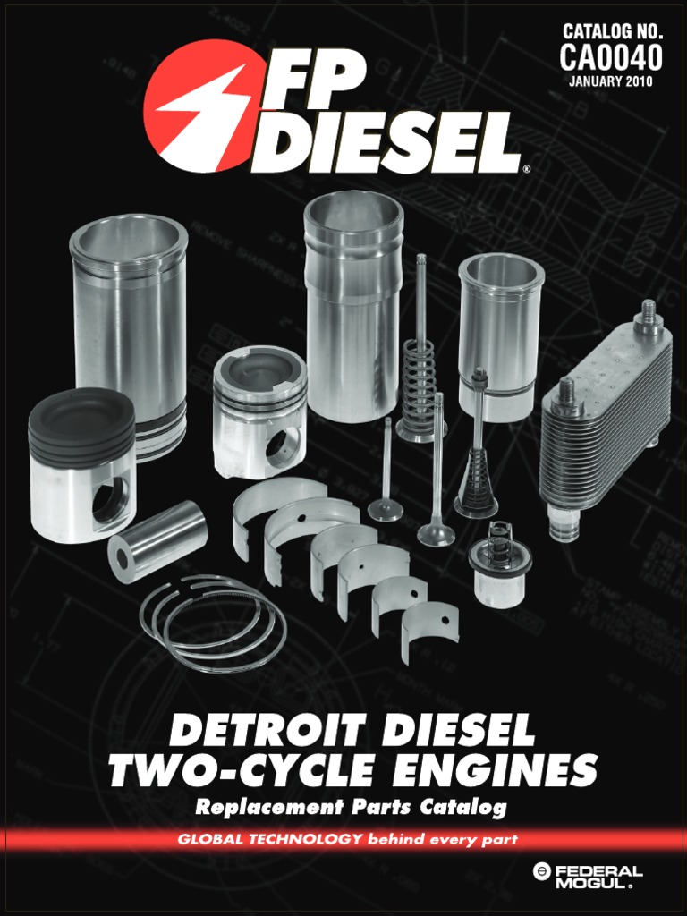2001 DDC Catalog - Xls - Detroit - Diesel - Two-Cycle - Engines | PDF ...