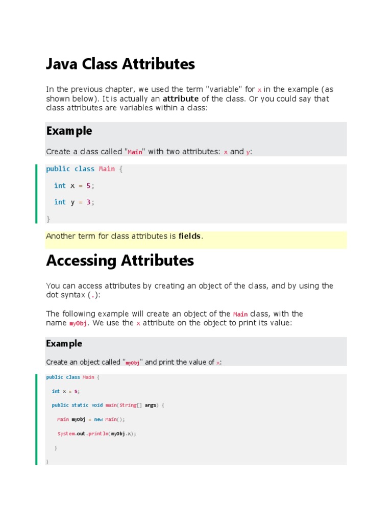 Java Basics Continued Pdf Class Computer Programming Method Computer Programming
