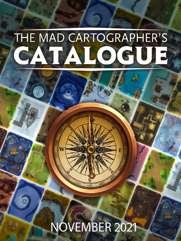 The MAD Cartographer Map Catalogue | PDF | Cave | Data Compression