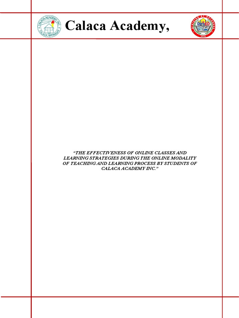 PATRICK | PDF | Educational Technology | Distance Education