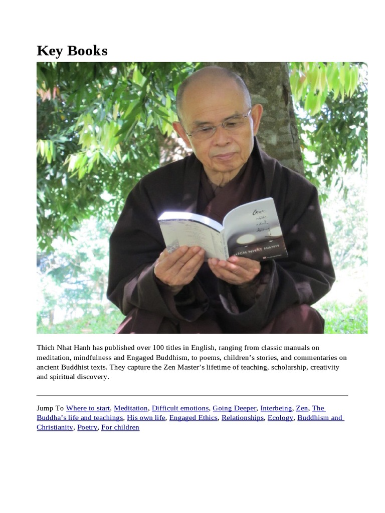 Thich's Key Books | PDF | Thích Nhất Hạnh | Zen