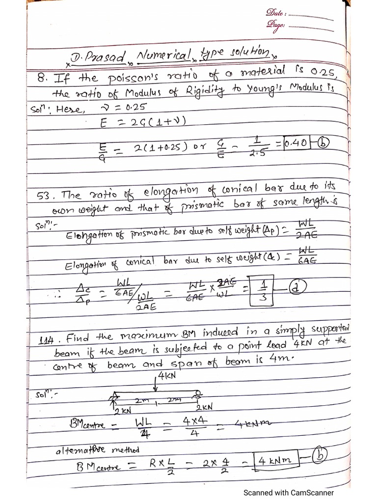 D.Prasad Numerial Sulutions | PDF