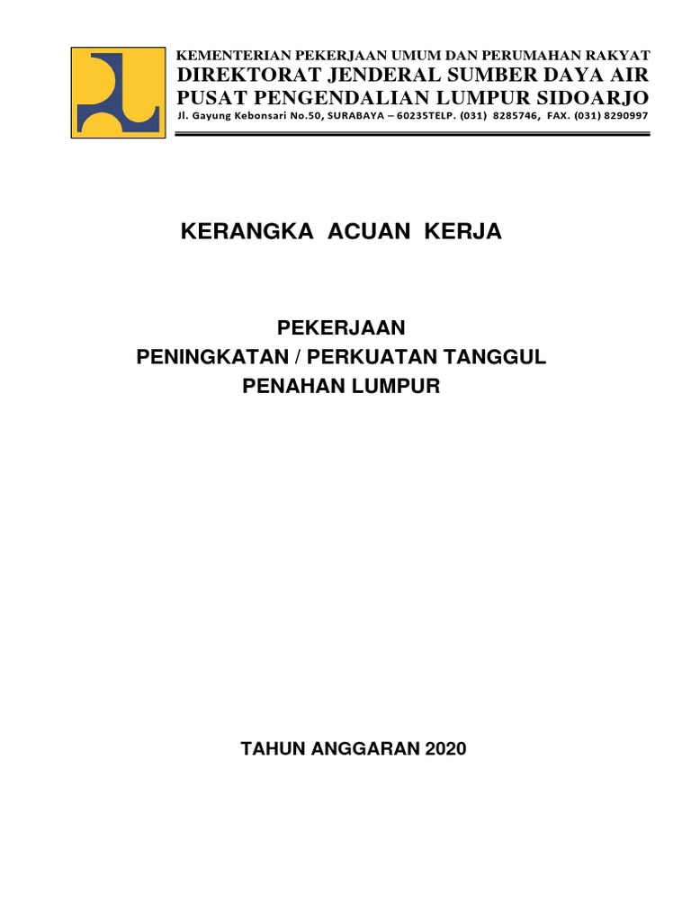 Kak Tanggul 2020 | PDF