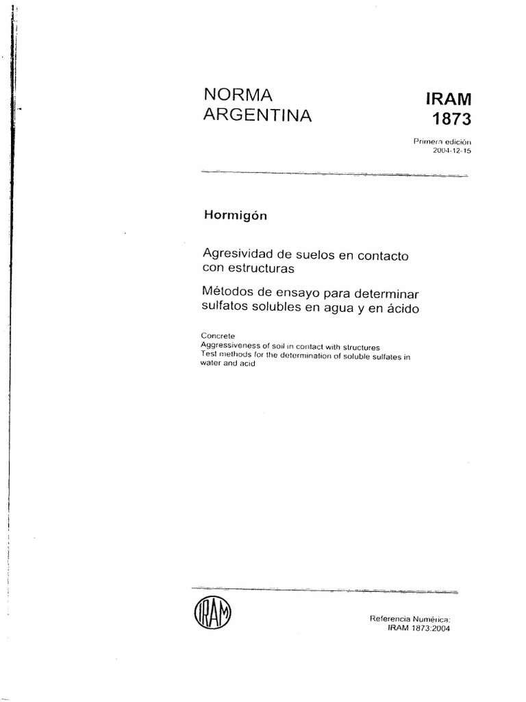 Iram 1873-2004 | PDF