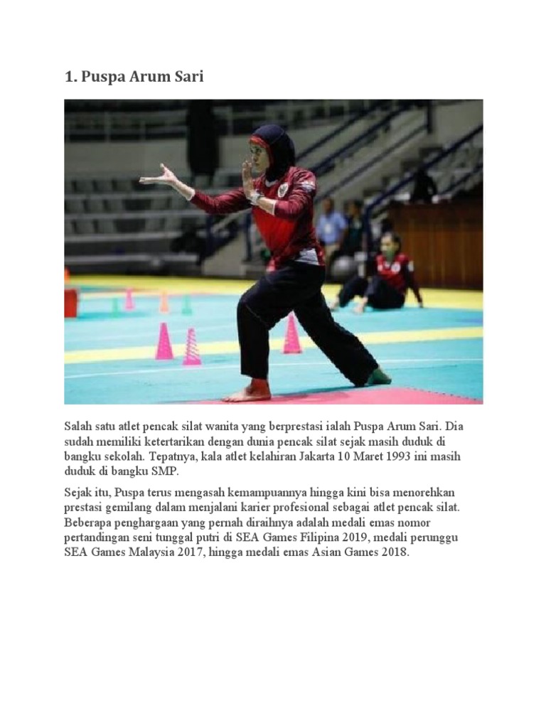 Pencak Silat Prestige: Puspa Arum Sari | PDF