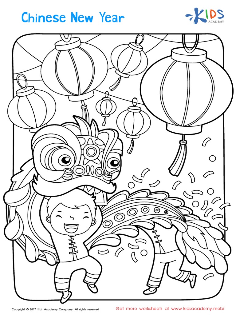Grade 1 Chinese New Year Worksheet | PDF