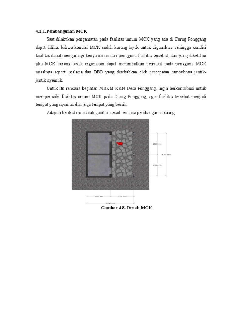 Pembangunan MCK | PDF