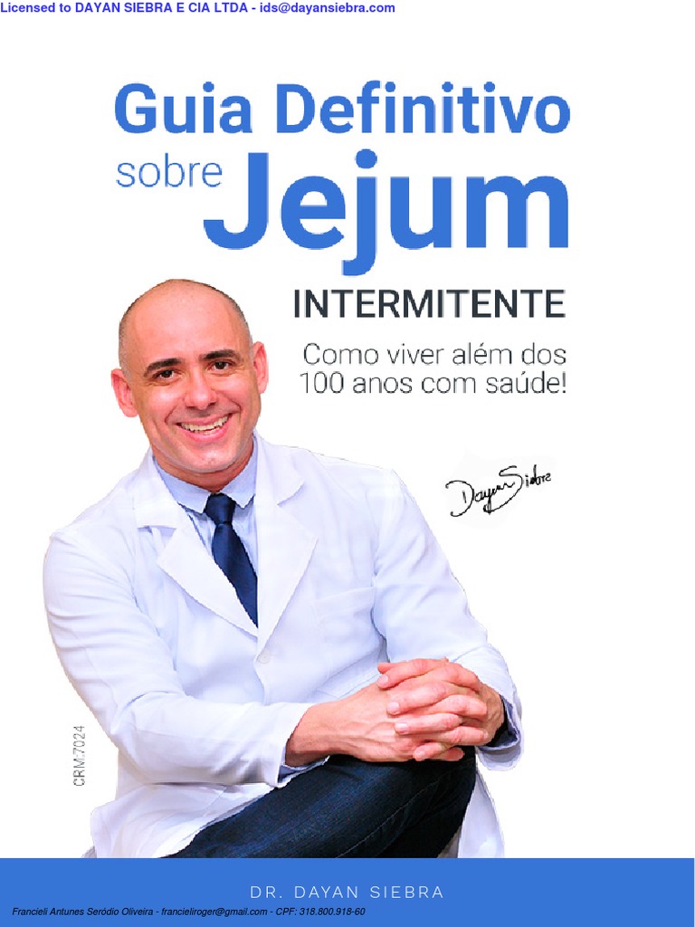 Guia Definitivo Jejum Intermitente | PDF
