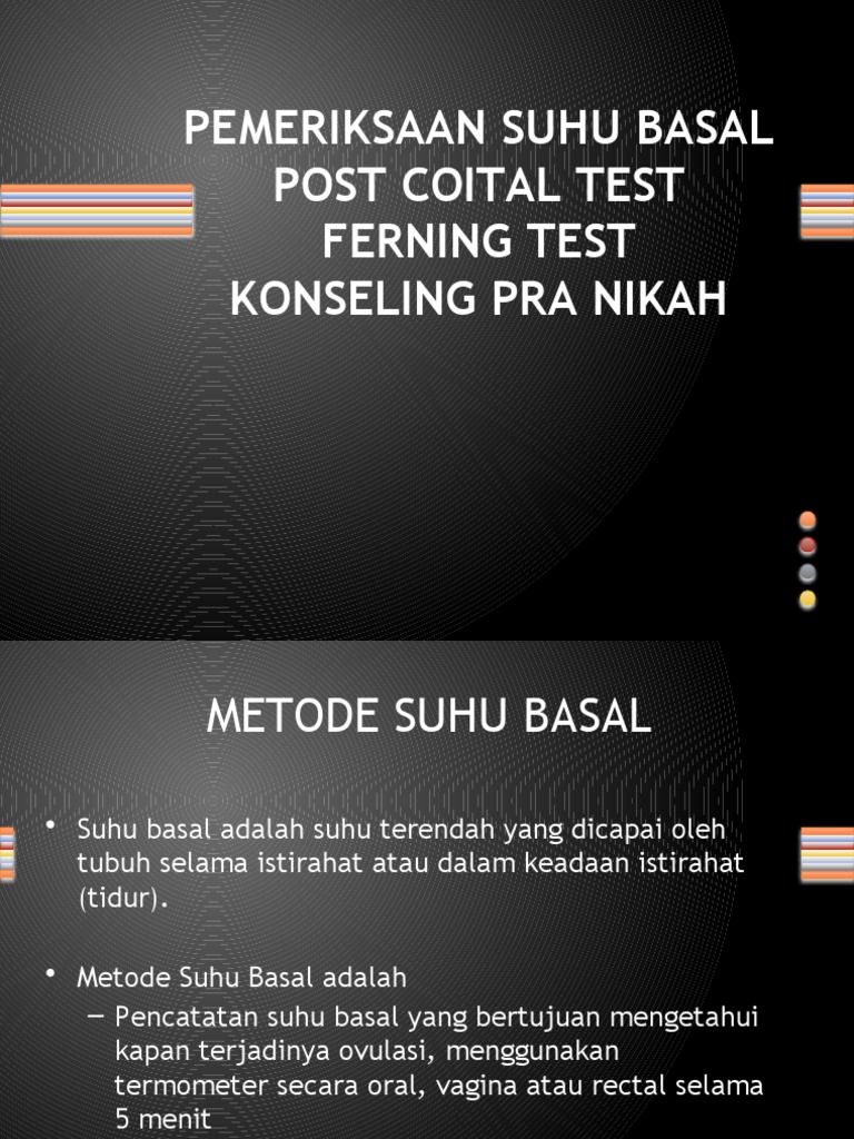 Bahan Video Skill Pemeriksaan Suhu Basal | PDF | Kesehatan Holistik