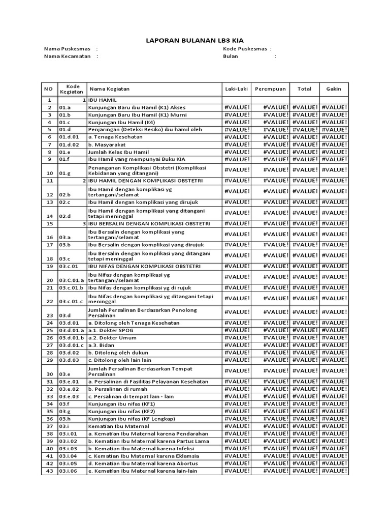 Format LB3 Kia 2020 | PDF