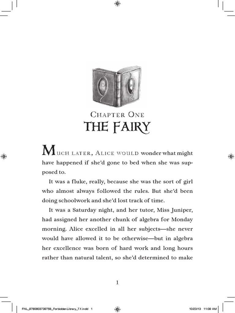 Forbidden Library-The Fairy | PDF