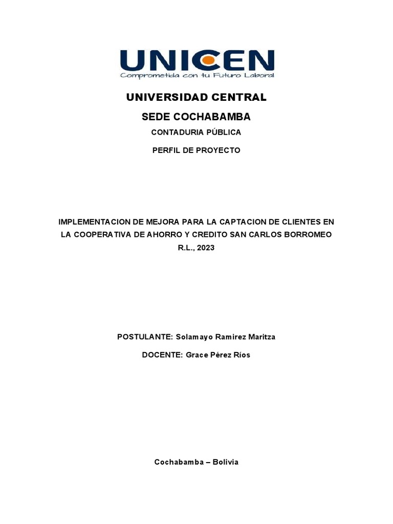 Plantilla Proyecto Final | PDF | Marketing | Calidad (comercial)