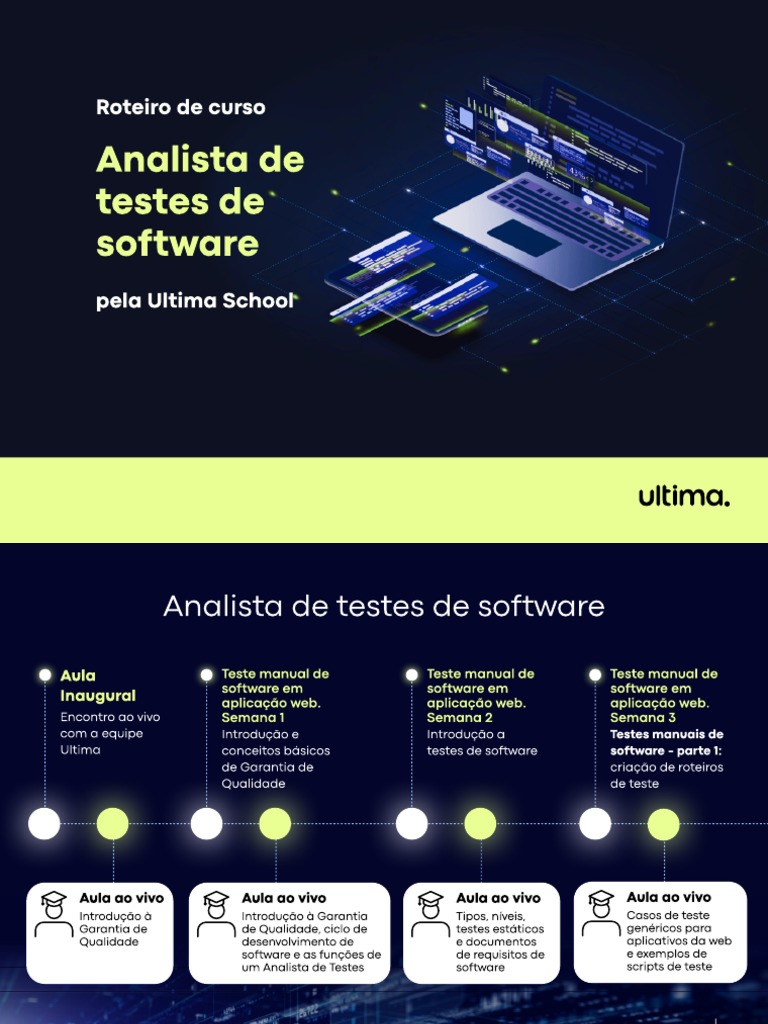 ROADMAP - QA - Analista de Testes de Software | PDF | Testes de ... ROADMAP - QA - Analista de Testes de Software | PDF | Testes de ...