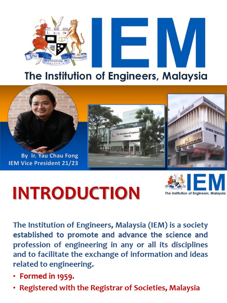 Overview of the Institution of Engineers Malaysia | PDF | Engineer ...