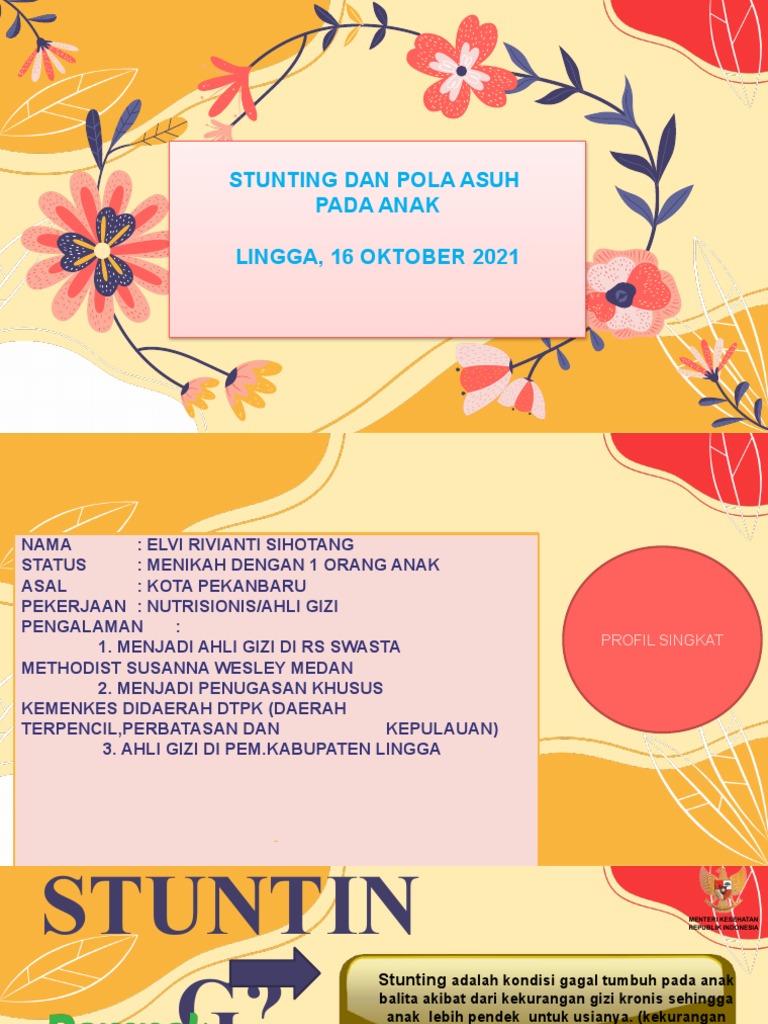 Stunting Dan Pola Asuh Pada Anak | PDF